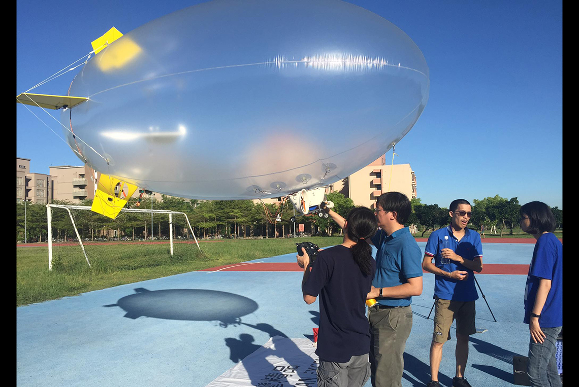 THUAB-400-4m Outdoor Ai Airship technology reserching- (2)